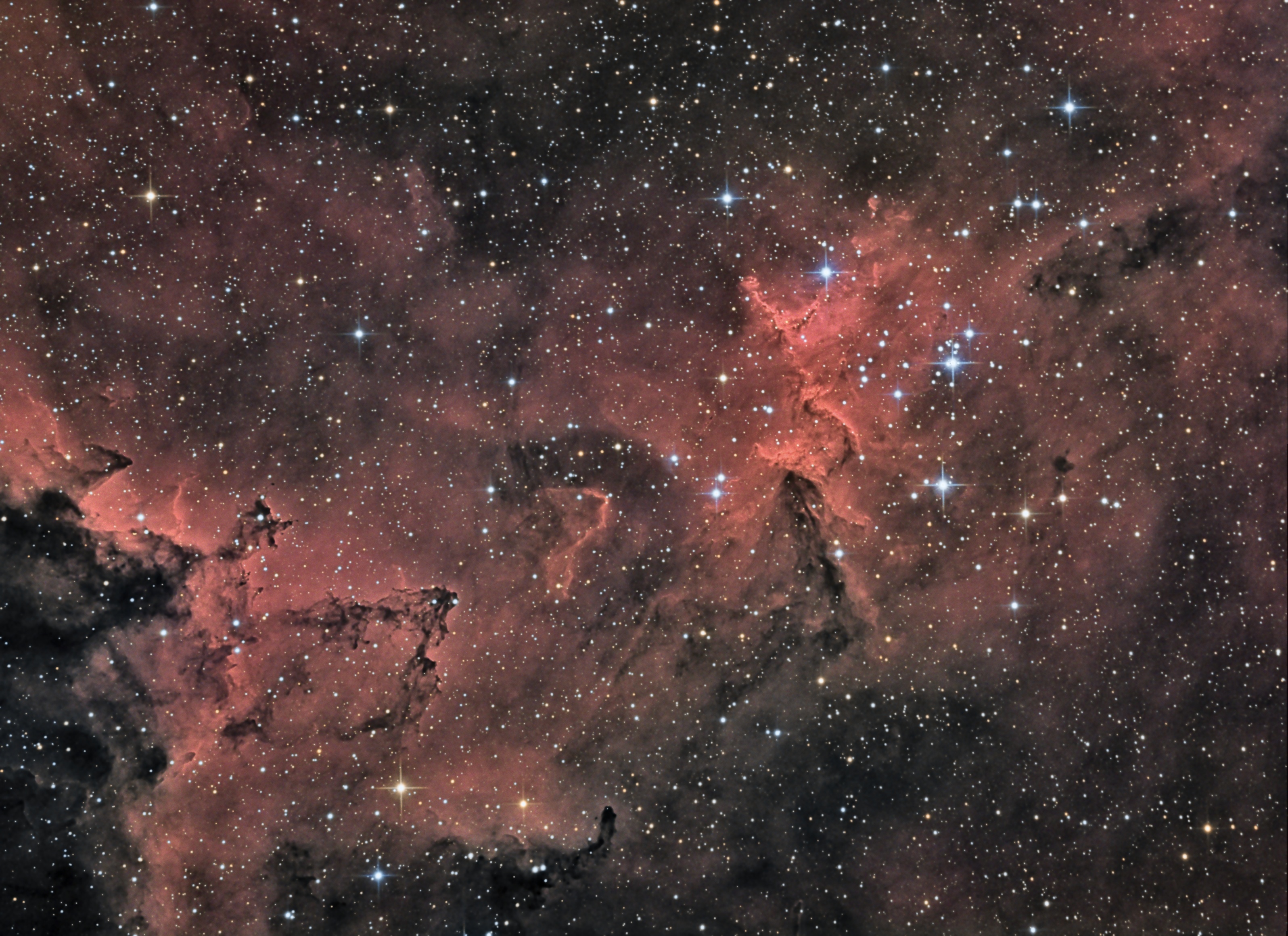 IC 1805 and IC 1848 - Heart and Soul Nebula